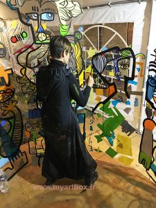 Animation Anniversaire Entreprise | Fresque Garden Party en Extérieur