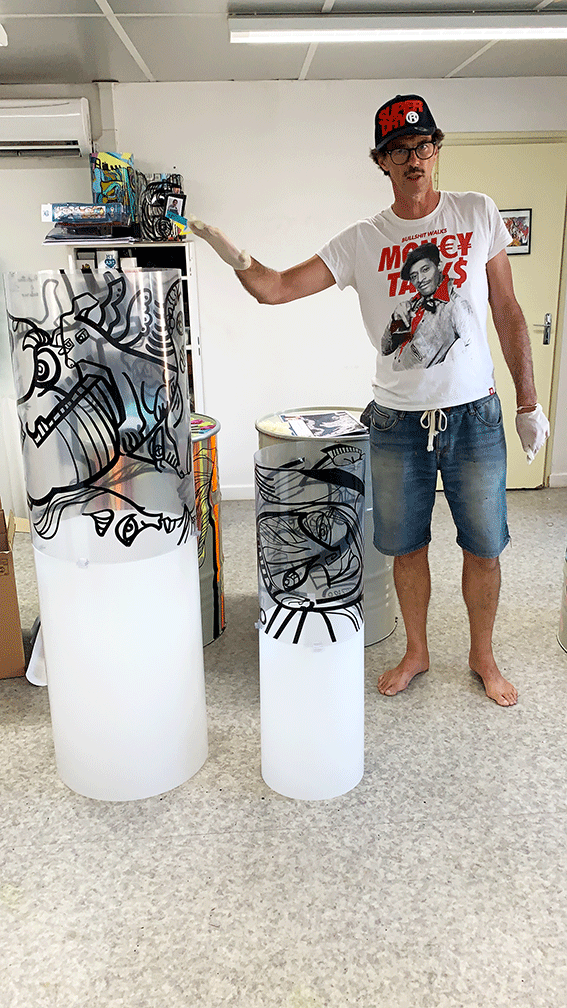 Totem Box | Kit Matériel Créatif Fresque Team Building Idée Cadeau